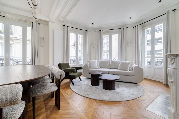 Bright Apartment With Ac - 2bdr/6pax - Tour Eiffel - Vanves