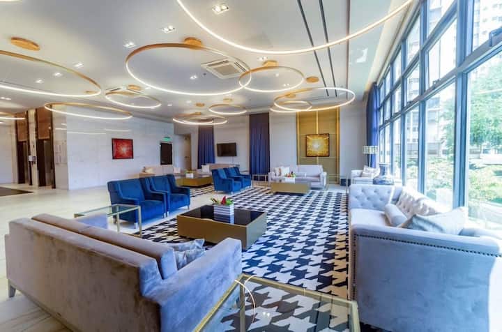 Studio W/ Free Parking|grand Residences Ntowera - Cebu City