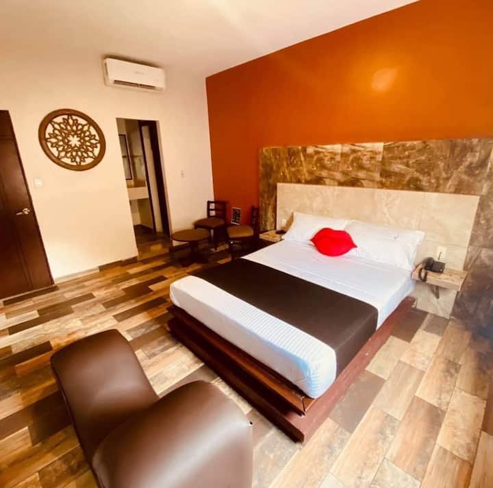 Habitación Love O Descanso Económica Cama Queen Ac - Córdoba