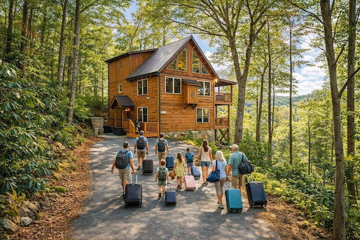 Luxury Cabin 1000 Ft To Gatlinburg + All Amenities - 개틀린버그