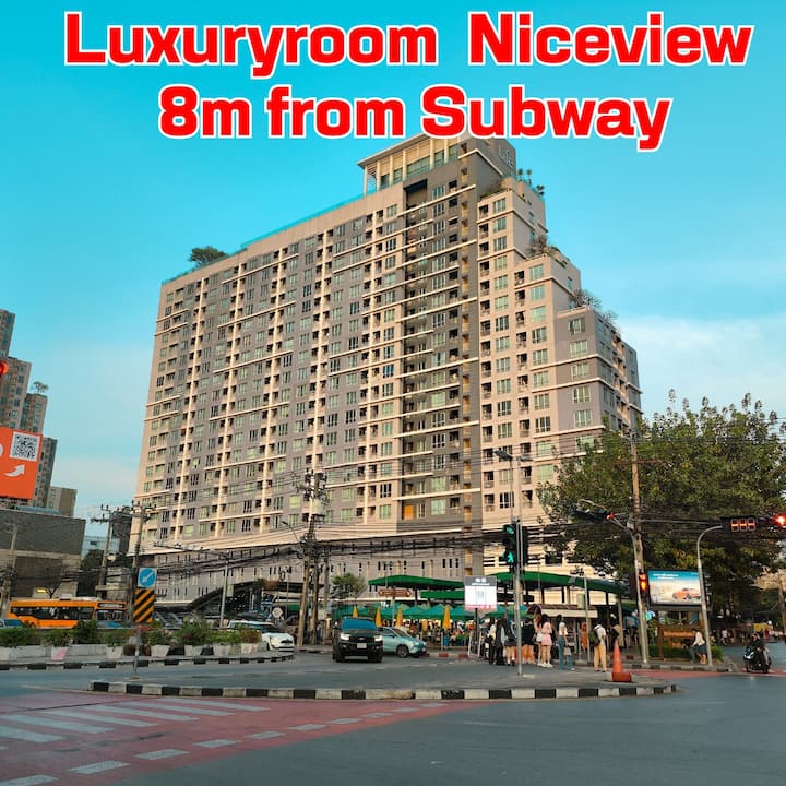 Luxuryrooms Niceview 8m From Subway&nightmartket - Bangkok
