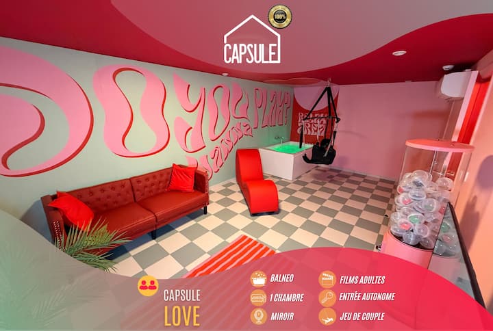 Capsule Love Balneo Balançoire Films Adultes - Mons