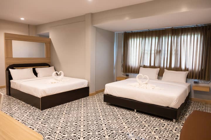 Citycentre 2 King Beds, 35sqm|tv•wi-fi|parking - Buriram