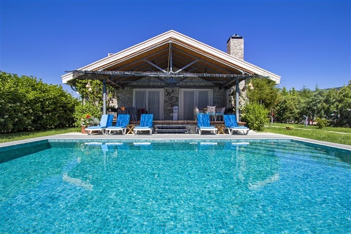 Villa Atthis•hidden Stone Villa•private Pool - Dalyan, Ortaca-Muğla