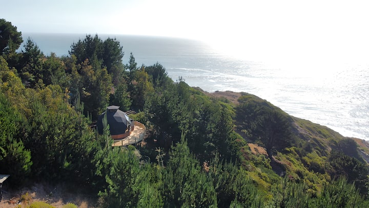 Domo Full Equipado Con Vista Panorámica Al Mar - Cobquecura