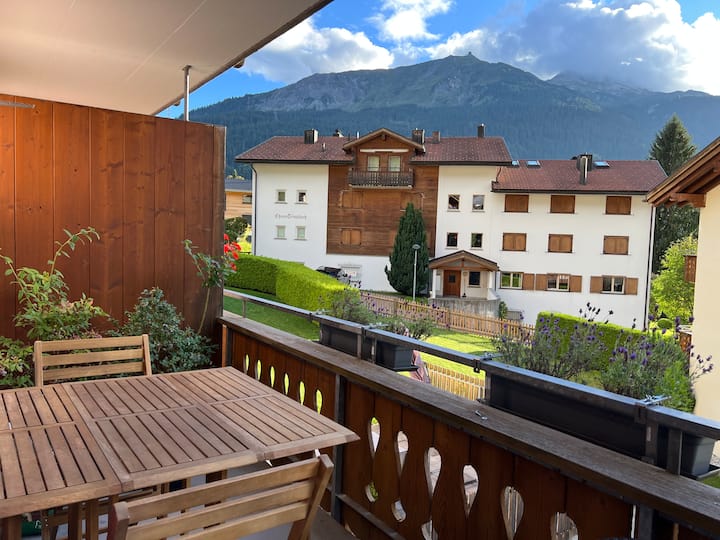 Bündner Loft Auf Zwei Stockwerken - Klosters-Serneus