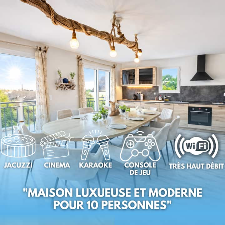 Villa D’exception Avec Spa Et Salle De Cinéma - Compiègne