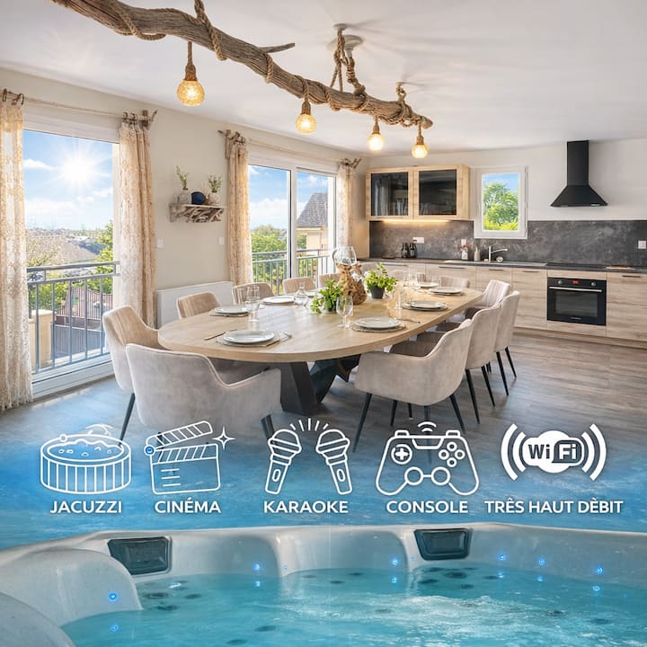 Villa Avec Spa & Cinéma à 35 Min D'asterix - France