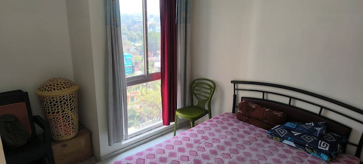 A Beautiful Compact 1bhk Flat On 8th Floor. - Dankuni