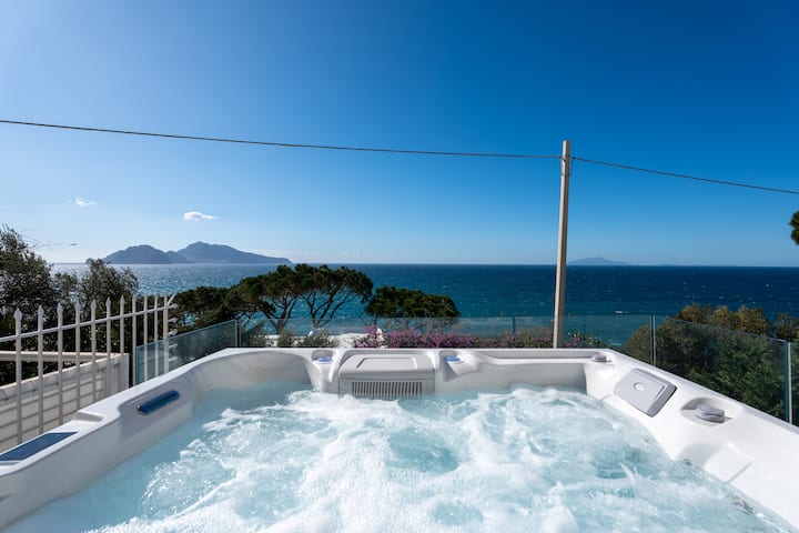 Villa Solantis - Jacuzzi Sea View - Massa Lubrense