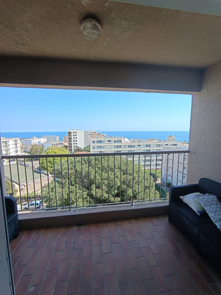 Appartement T3 Vue Mer - Bastia