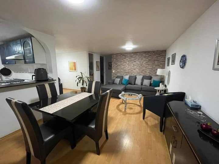 Escandón, Near Nápoles/condesa/roma 2b1b Apartment - Benito Juarez