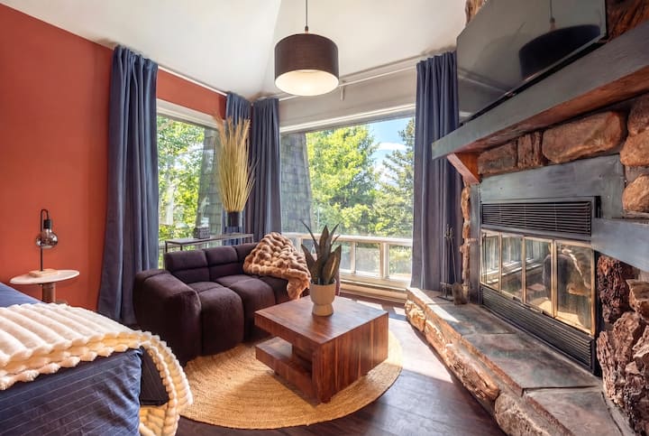 Le Lima - Spa/lake/fireplace/bbq - Laurentides