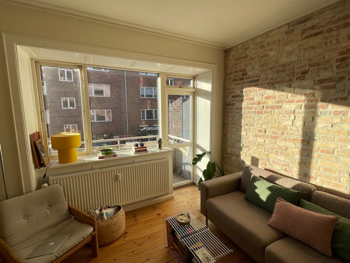 Nordvest-perle Med To Solrige Altaner - Copenhaguen