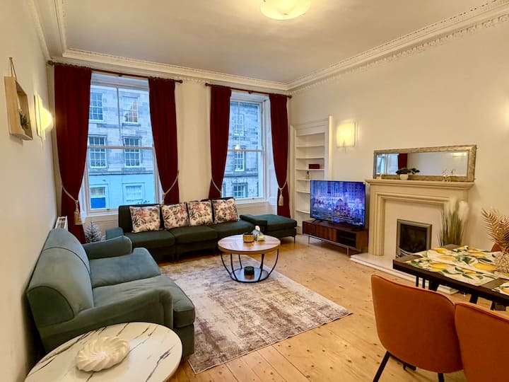 Luxurious Victorian Flat In The Heart Of Edinburgh - Édimbourg