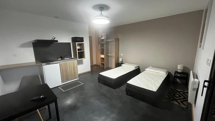 Studio Au Calme, Aéroport Et Cnpe - Lyon-Saint Exupéry Airport (LYS)