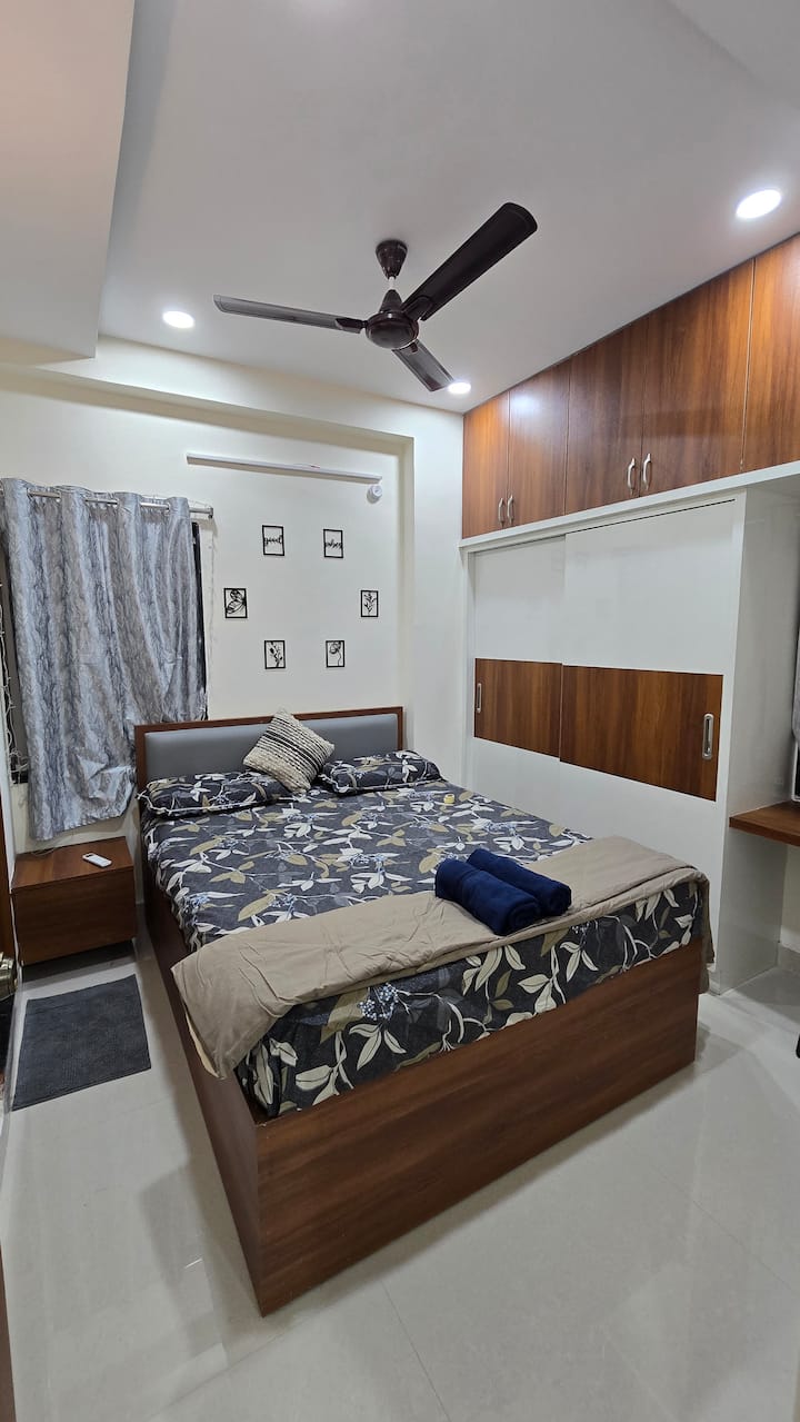1bhk Elegant Stay Kondapur 204 Near Amb/google - India