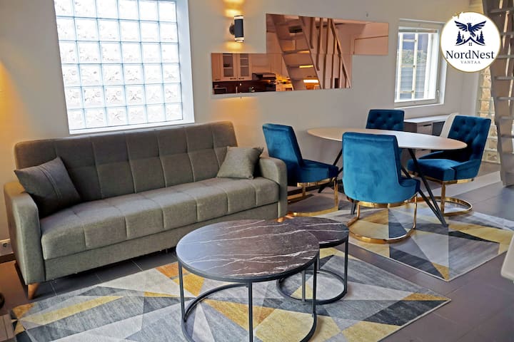 Profitez, Travaillez, Reposez – Sauna Privé & Parc - Vantaa