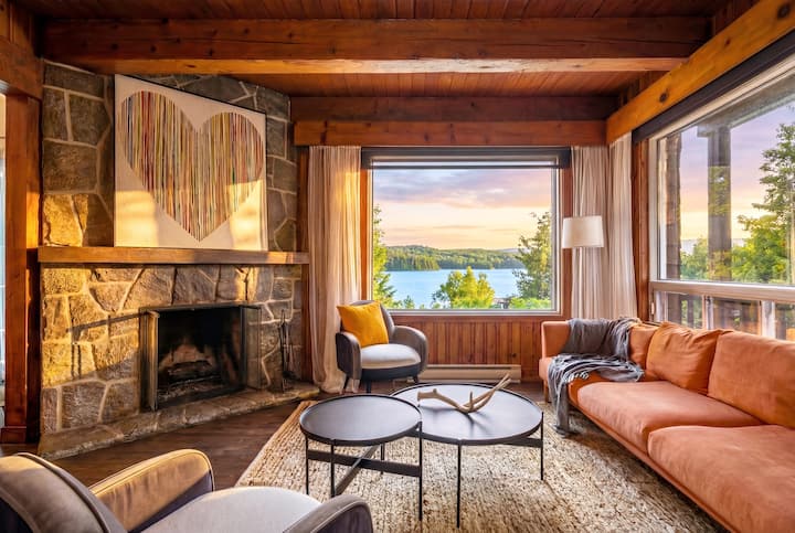 Chalet Bord Du Lac - 7 Bd/mont-tremblant/spa/lake - Mont-Tremblant