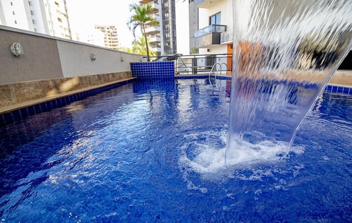 Aconchego E Conforto: Flat Com Piscina. - Goiânia