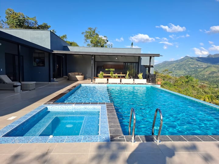 Mountain Retreat 1 Hour From Medellín|pool&turkish - Barbosa