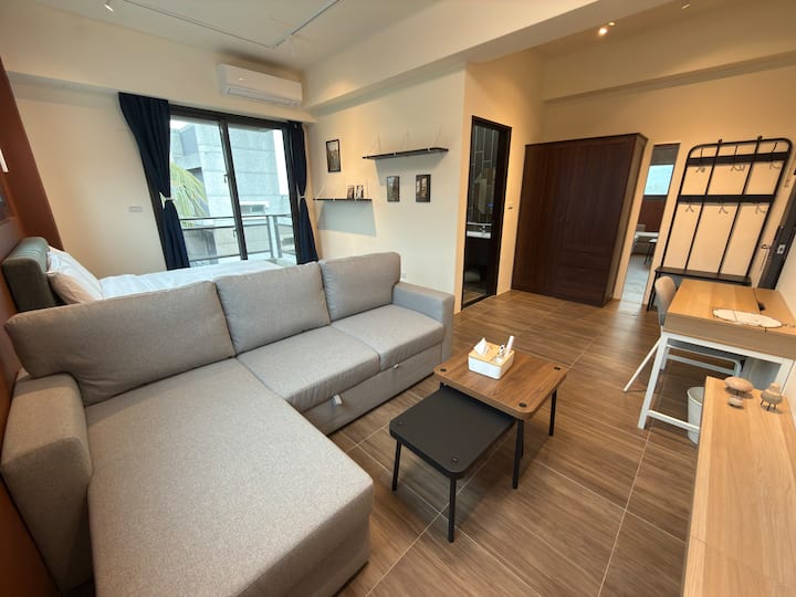 穗影｜35㎡ 舒適｜木質調慢活雙人房 - 秀林鄉