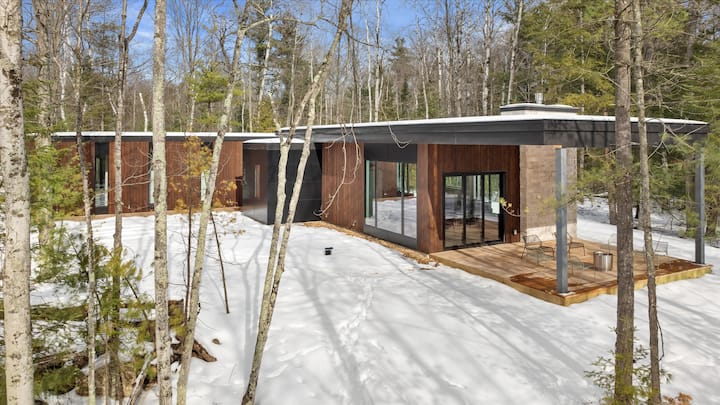 Cedar And Glass | Modern Forest Retreat Fish Creek - Peninsula State Park, Fish Creek