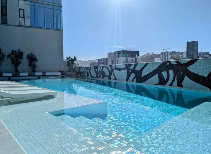 Urban Contemporary 1br | Sofa Bed & Amenities - Tijuana