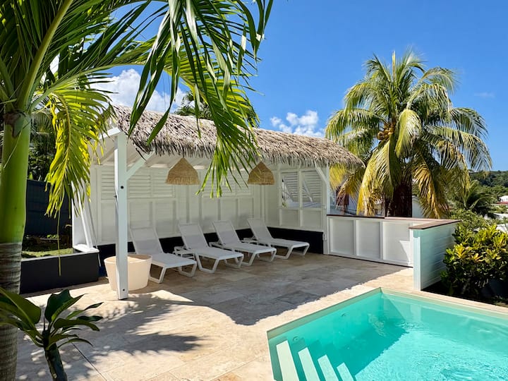 Villa Cosy Et Familiale Proche De La Plage - Martinique