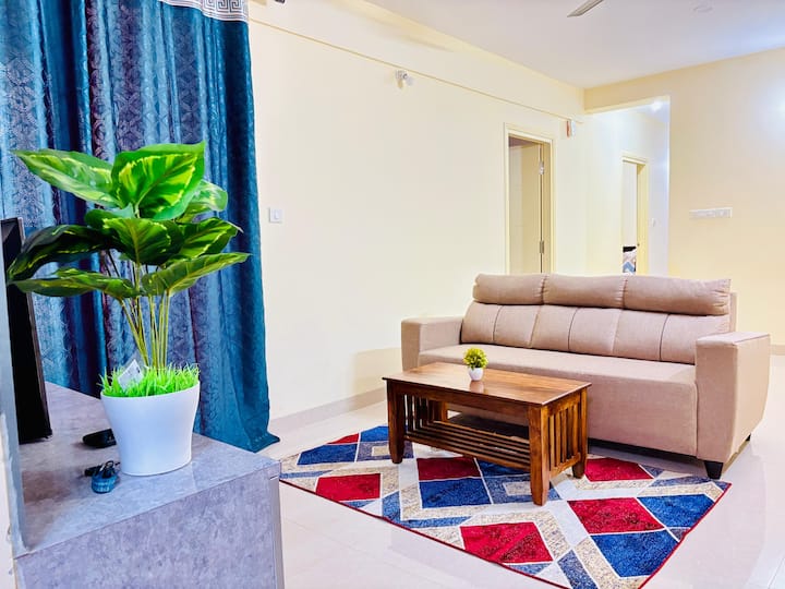 Spacious 2bhk Near Kempegowda Airport (7km)| Wi-fi - Kempegowda Airport Bengaluru (BLR)