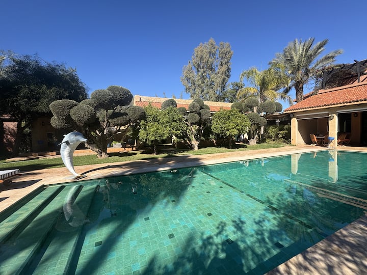 Oasis Privée Route De Fès - Piscine - Pdj Offert - Marrakech