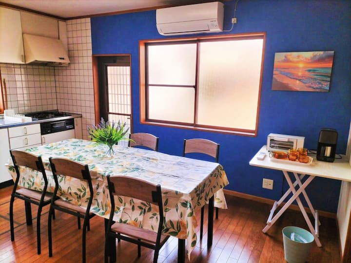 Boso, 2 Min Walk Sea, 8 Min Walk Jr St&super, 6ppl - 富津市