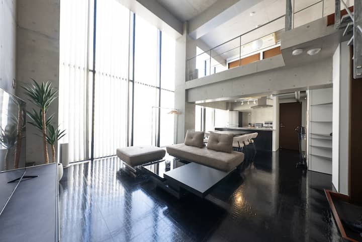 Artk’s Josui【最大7名】薬院大通駅徒歩1分｜81㎡広々完全貸切｜天神5分｜グループ最適 - 天神