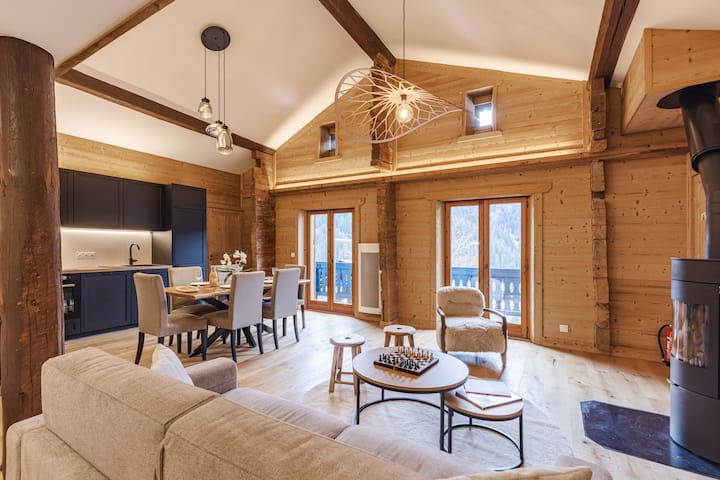 Appartement Chaleureux Avec Vue Imprenable - Ugine