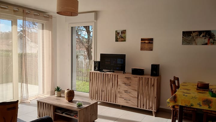 Appartement Type T2 Avec Jardin Centre De Mios - Mios