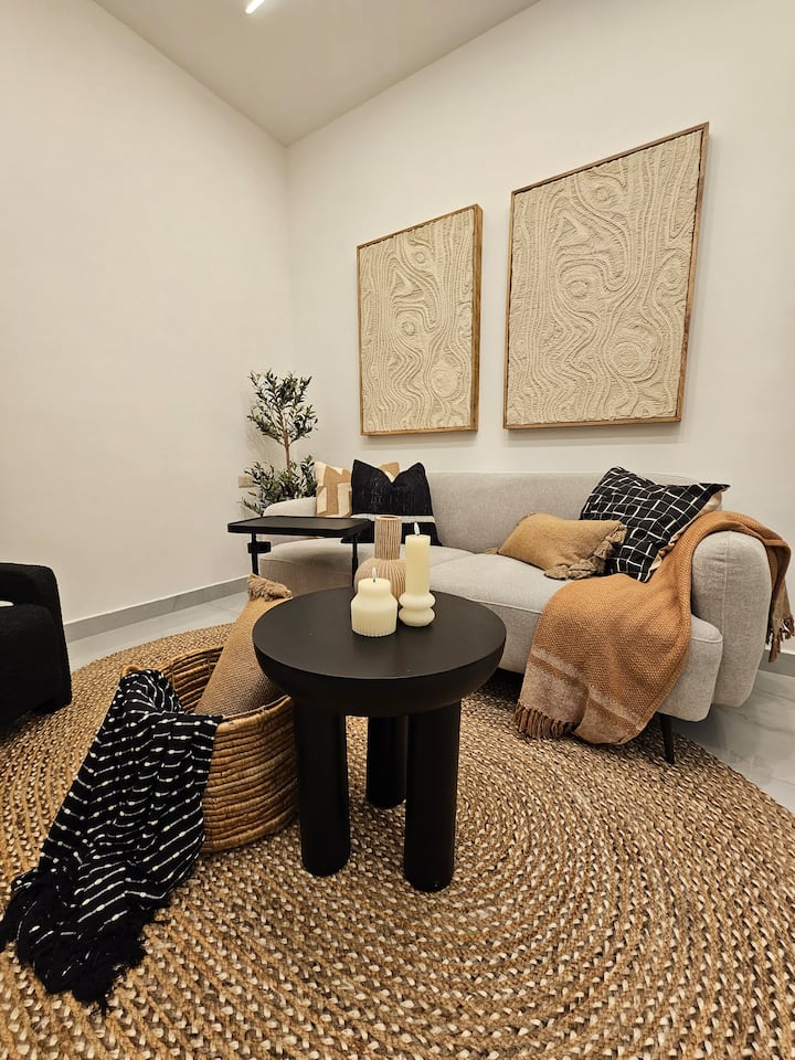 Trendy Boho 1br | Rooftop | Great Spot - Amman