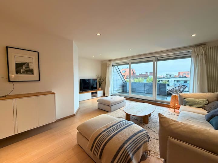Penthouse De Luxe Pour 9 Personnes à Knokke - Brujas
