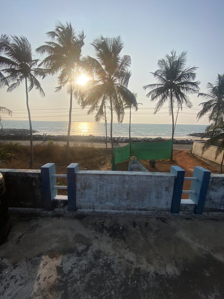 Bangera Beach View, River View, Homestay - Udupi