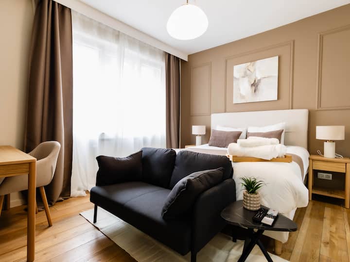 Cosy Studio Au Cœur De Bruxelles (201) - ベルギー ブリュッセル