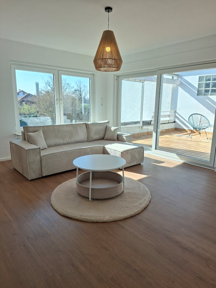 Rheinperle - Stilvolle 3 Zimmer Wohnung - Lampertheim