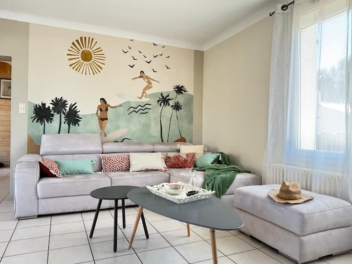 Maison Et Terrasse, Plages Commerces à Pied, 4pers - Jard-sur-Mer