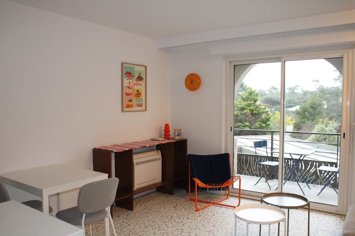 Chiberta – Plage à Pied – Piscine & Golf - 4 Pers - Anglet