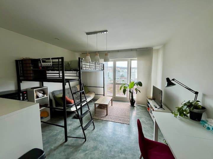 Studio Emplacement Idéal / Parking Privé - Vandœuvre-lès-Nancy