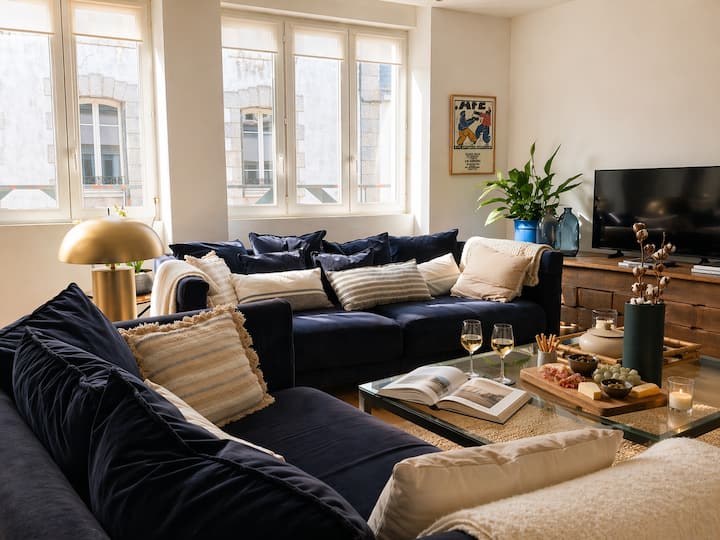 Duplex 90m² Centre Pont-aven • Plages Et Confort - Riec-sur-Bélon