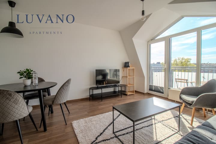 Bright Apt, Balcony & Parking, University Hospital - Magdeburg