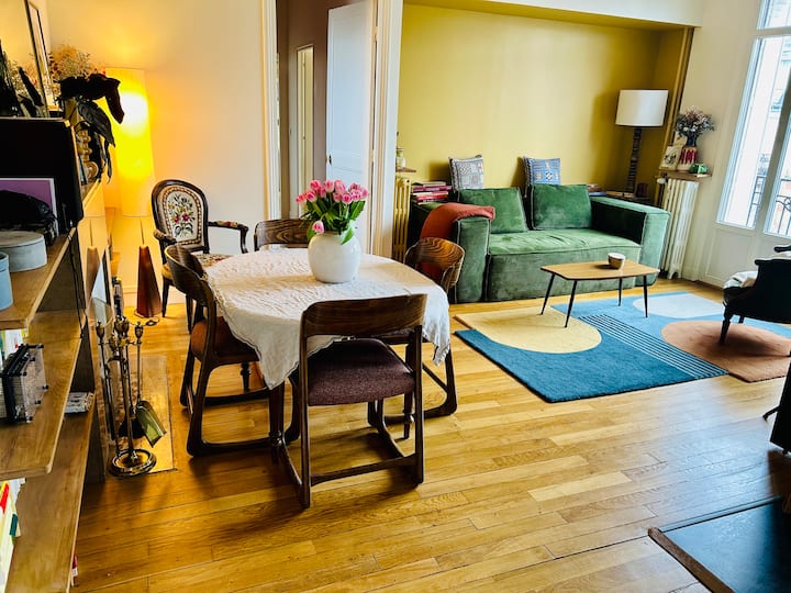 Appartement Ensoleillé Dans Le Village Jourdain - Le Zénith de Paris