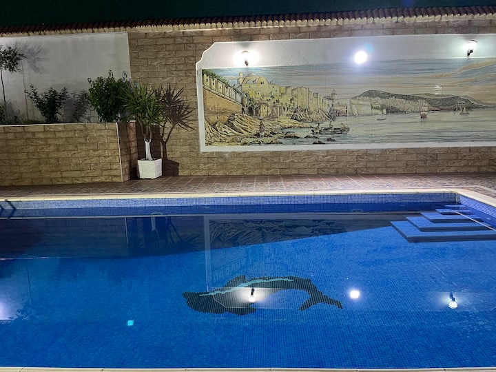 F3 Rdc -Terrasse & Jardin • Piscine - Skikda