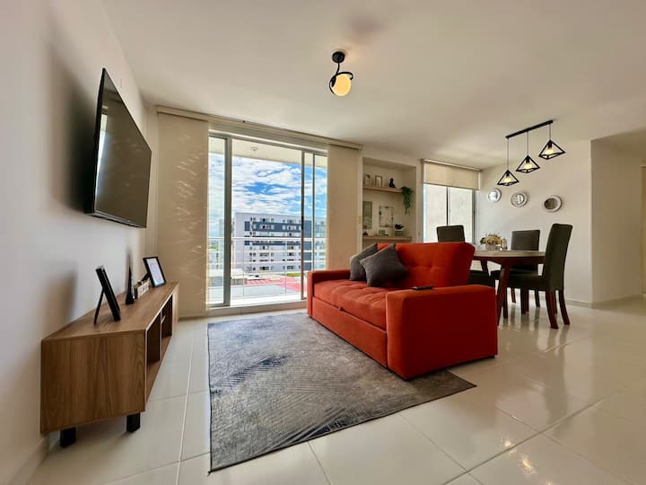 Espectacular Y Moderno Apto Neiva Con Aa Y Wi-fi - Neiva