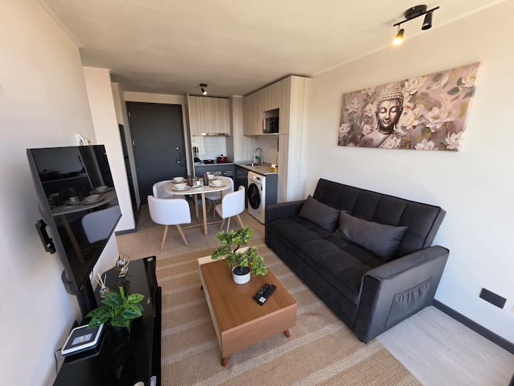 Moderno Depto 2d/2b | Cerca Mall, Clínicas Y Metro - El Bosque, Chile