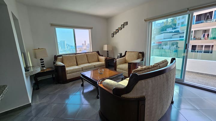 Departamento Costa Azul+playa + Alberca + Familias - Acapulco